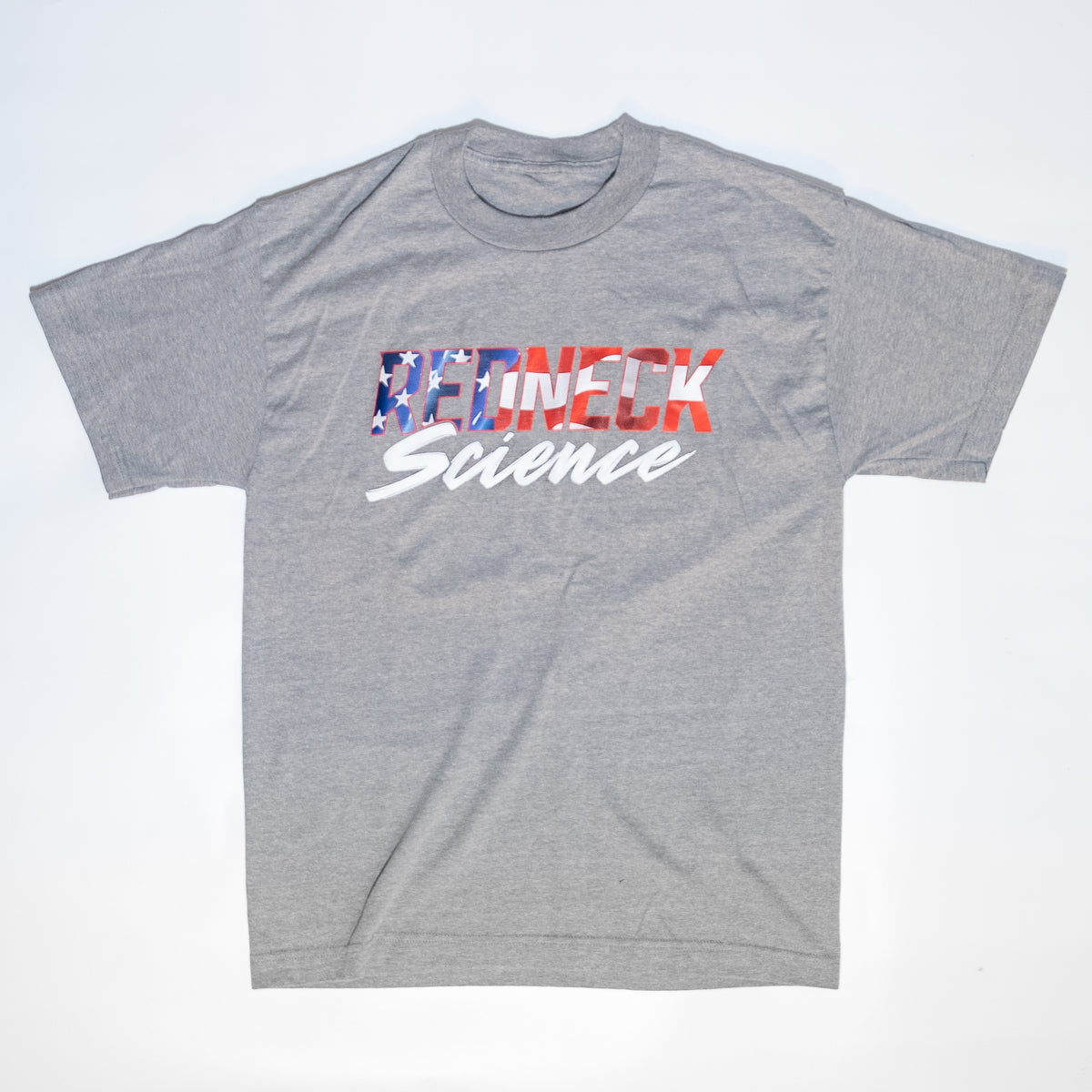 Grey American Redneck Science Tee – WestenGW